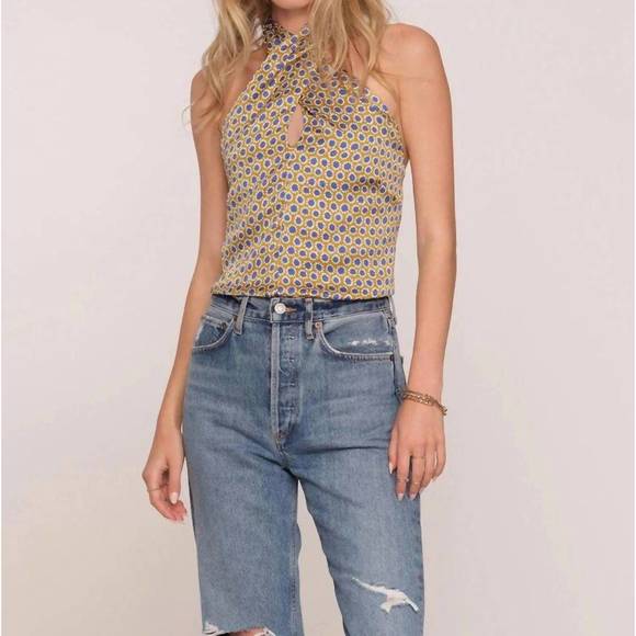 Heartloom | Tops | New Heartloom Marbella Top In Saffron | Poshmark